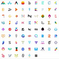 Letter A to Z Logo Design, Marks, Symbols, Monograms for Inspiration ...