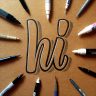 Hand Lettering on Kraft Paper | A New Calligraphy Experiment by ...