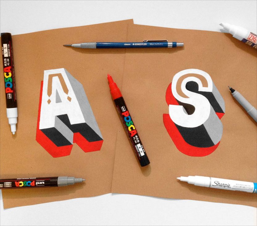 Hand Lettering on Kraft Paper | A New Calligraphy Experiment by ...