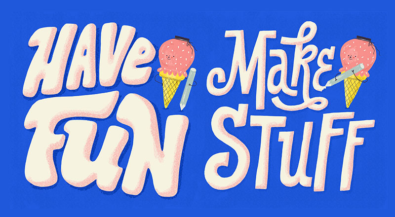 50+ Fun Lettering Artworks by Mary Kate McDevitt - Designbolts
