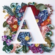 40+ Examples of Creative Paper Typography Art By Anna Chiara Valentini ...