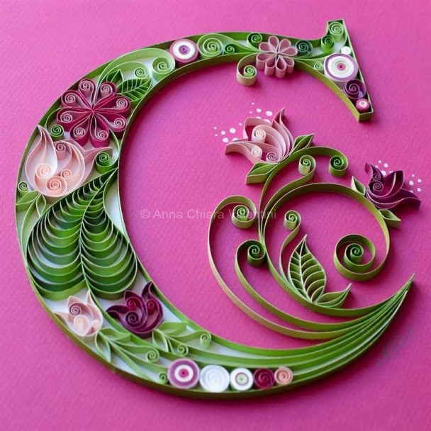 40+ Examples of Creative Paper Typography Art By Anna Chiara Valentini ...