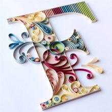 40+ Examples of Creative Paper Typography Art By Anna Chiara Valentini ...