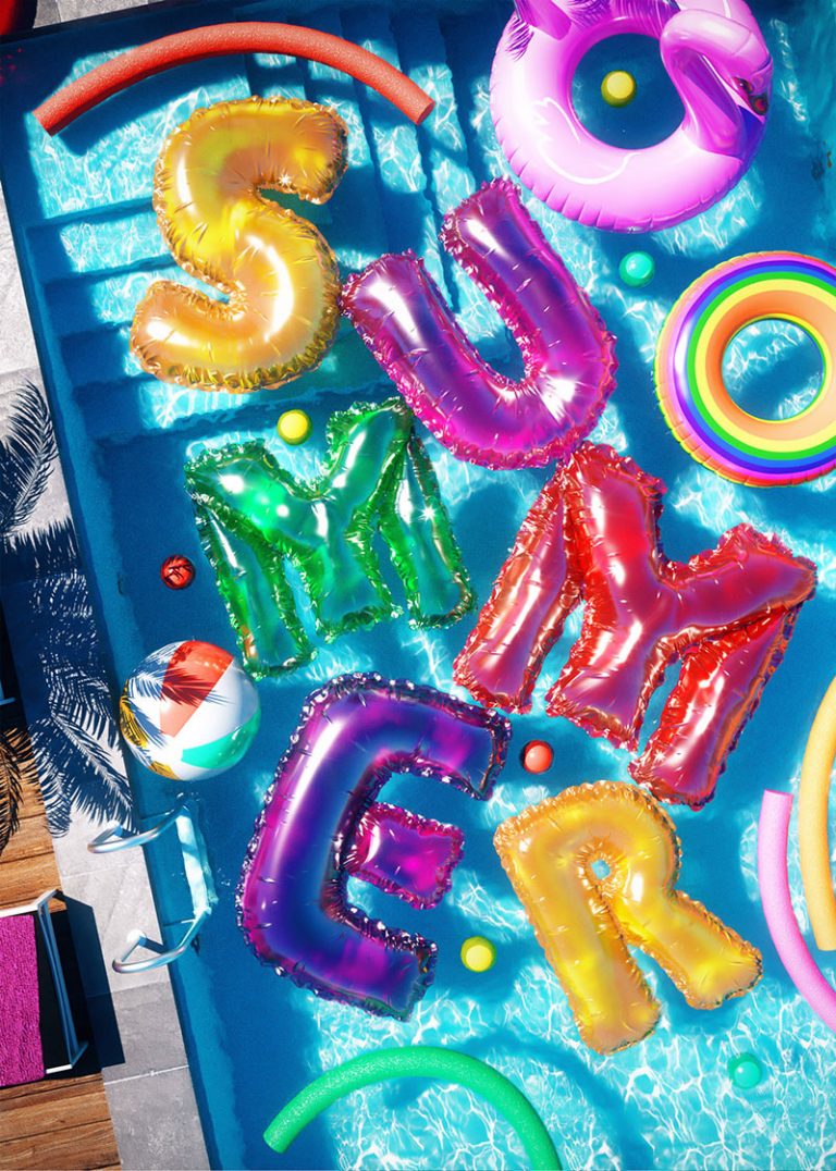 Beautiful 3D Typography Artworks to Broaden Vision - Designbolts