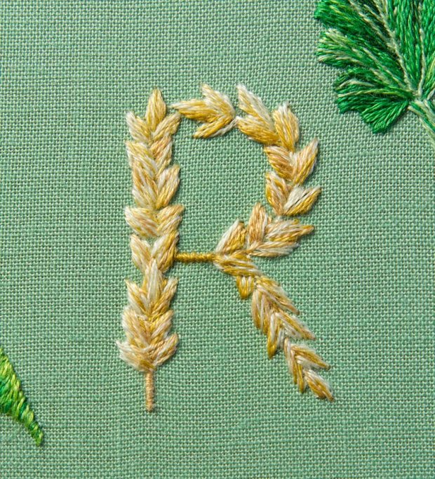 Awe-Inspiring Embroidered Typography Art By Jessica Dance - Designbolts