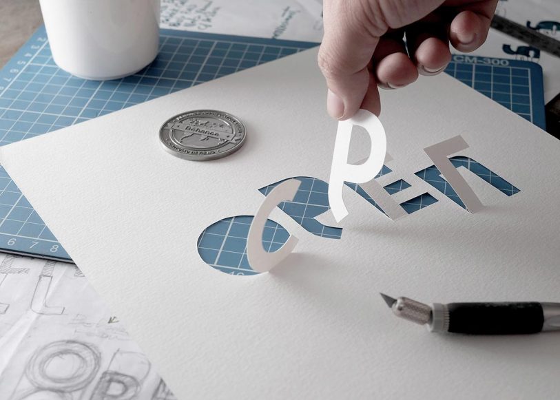 New Paper Typography Art Exploration by John Ed - Designbolts
