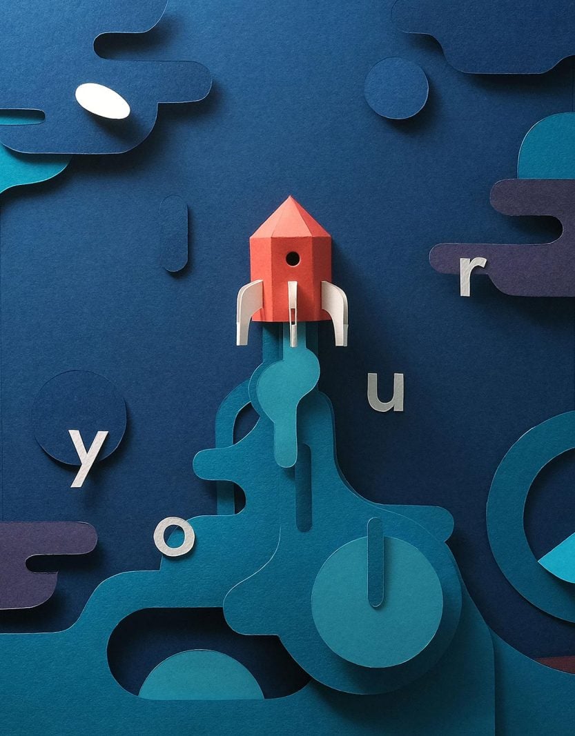 New Paper Typography Art Exploration by John Ed - Designbolts