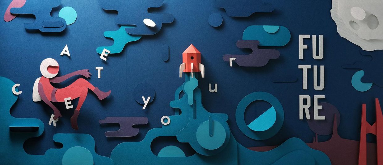 New Paper Typography Art Exploration by John Ed - Designbolts