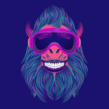 70+ Amazing Line Art Illustrations by Patrick Seymour - Designbolts