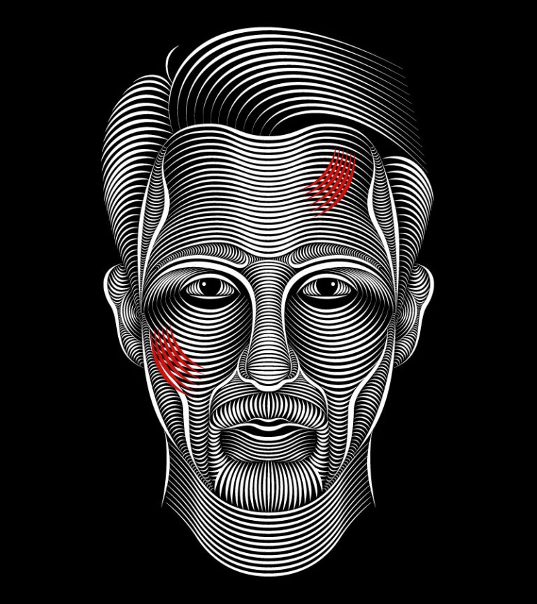 70+ Amazing Line Art Illustrations by Patrick Seymour | Designbolts