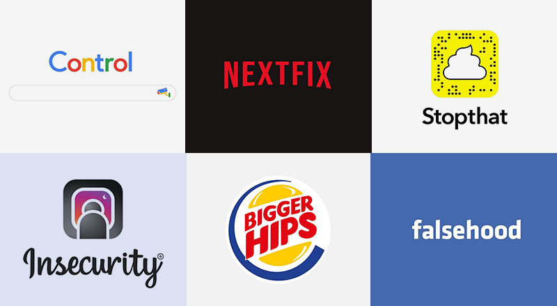35+ Honest Logos of Famous Brands By Viktor Hertz - Designbolts