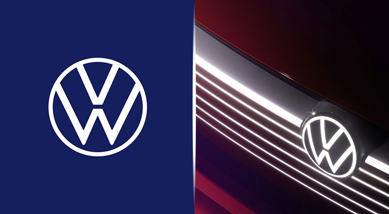 Volkswagen New Brand Identity | A Perfect Example To Present Brand ...