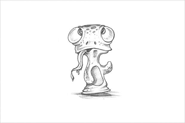 Monster Sketches | A Perfect Reference For Character Drawings - Designbolts