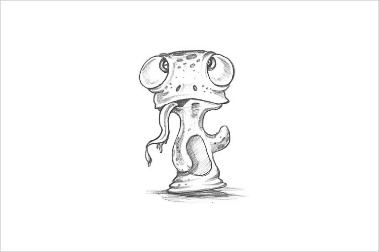 Monster Sketches | A Perfect Reference For Character Drawings - Designbolts