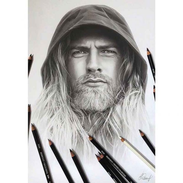 70+ Awe-Inspiring Super-Realistic Pencil Drawings by Alena Litvin ...