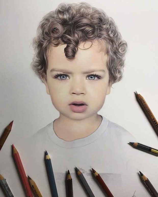 70+ Awe-Inspiring Super-Realistic Pencil Drawings by Alena Litvin ...