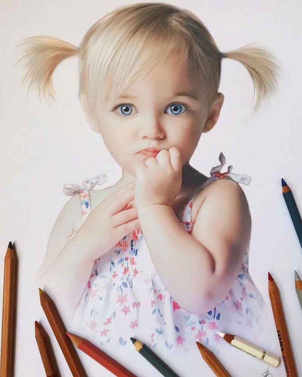 70+ Awe-Inspiring Super-Realistic Pencil Drawings by Alena Litvin ...