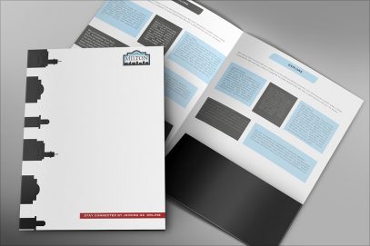 12 Beautiful Pocket Folder Design Ideas & Examples for Inspiration ...