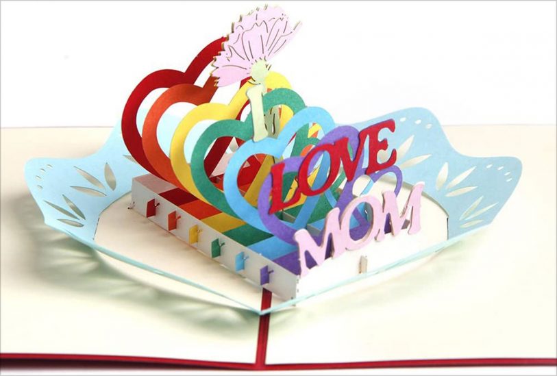 Top 10 Best 3D Pop-Up Mother’s Day (Mom) Greeting Cards 2020 - Designbolts