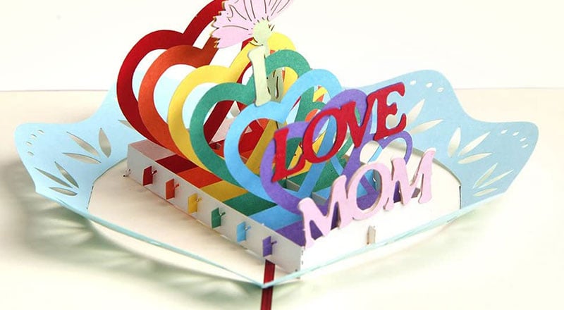 Top 10 Best 3D Pop-Up Mother’s Day (Mom) Greeting Cards 2020 - Designbolts
