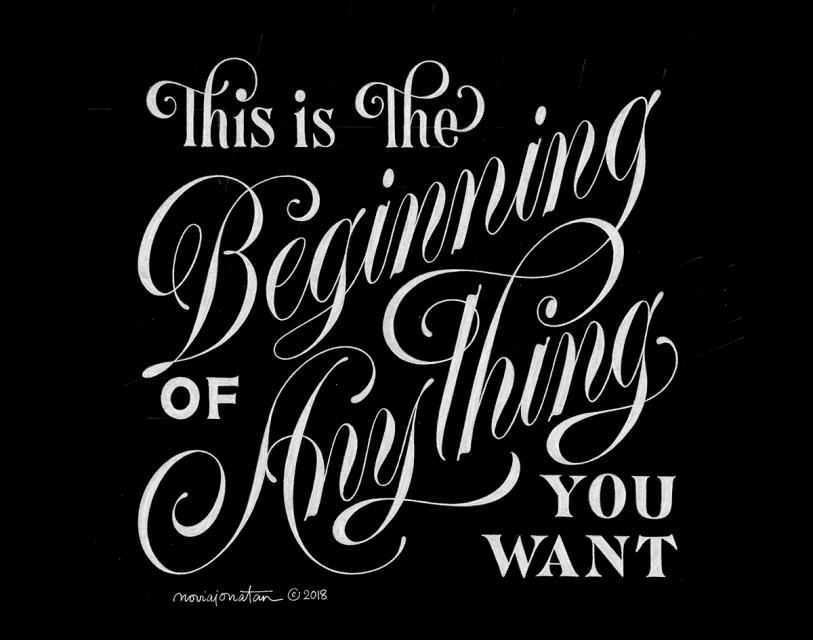 40 Beautiful Lettering Calligraphy Styles For Inspiration By Novia