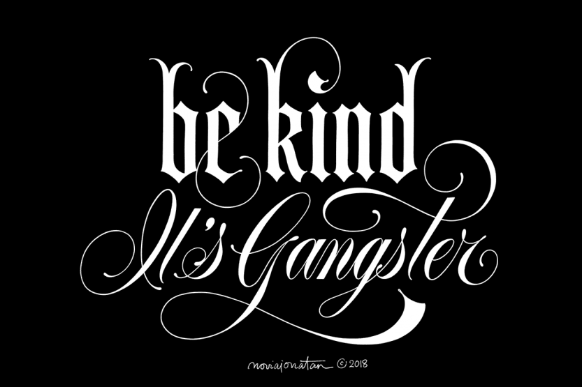 40+ Beautiful Lettering Calligraphy Styles For Inspiration By Novia ...