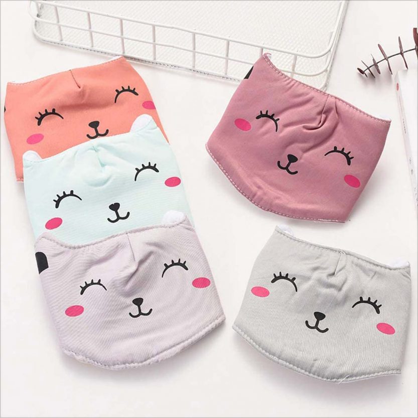 30+ Cute Coronavirus / Anti Dust Face Masks & Shield for Kids - Designbolts