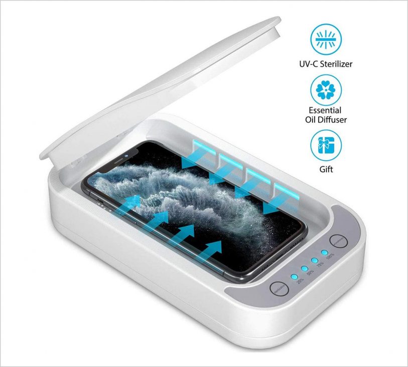 20 Best Portable UV Phone Sanitizers + Wireless Charging 2020 - Designbolts
