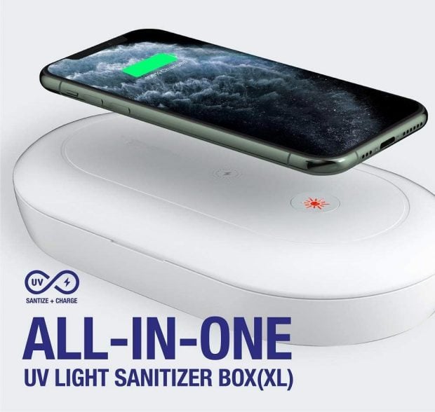 20 Best Portable UV Phone Sanitizers + Wireless Charging 2020 - Designbolts