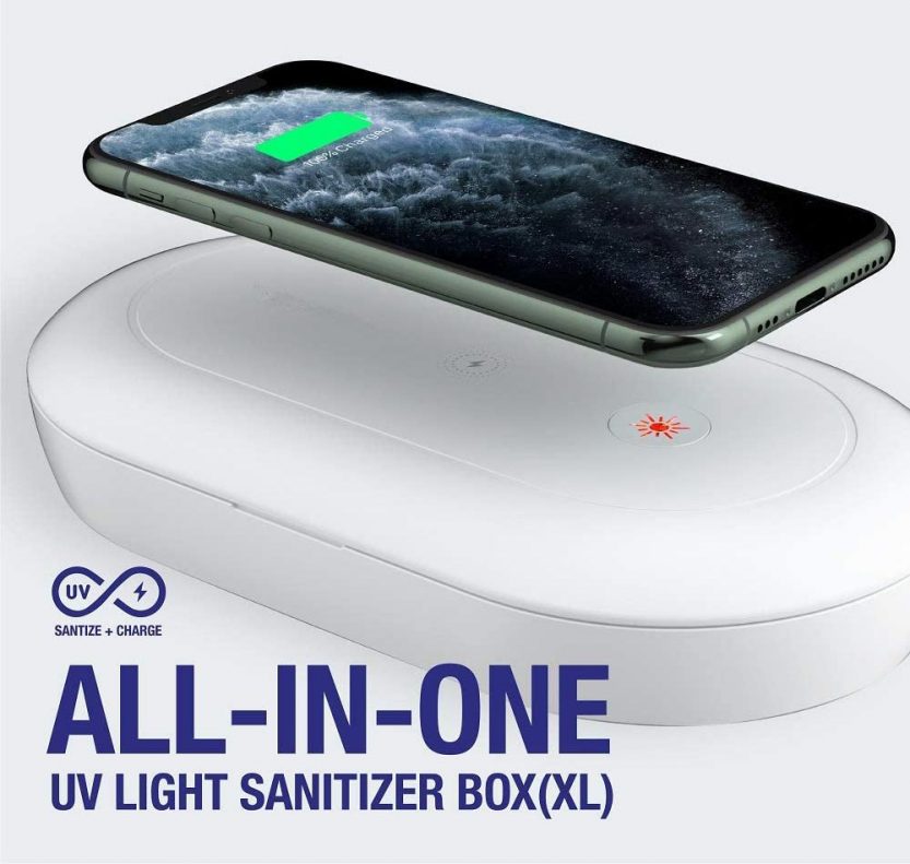 20 Best Portable UV Phone Sanitizers + Wireless Charging 2020 - Designbolts