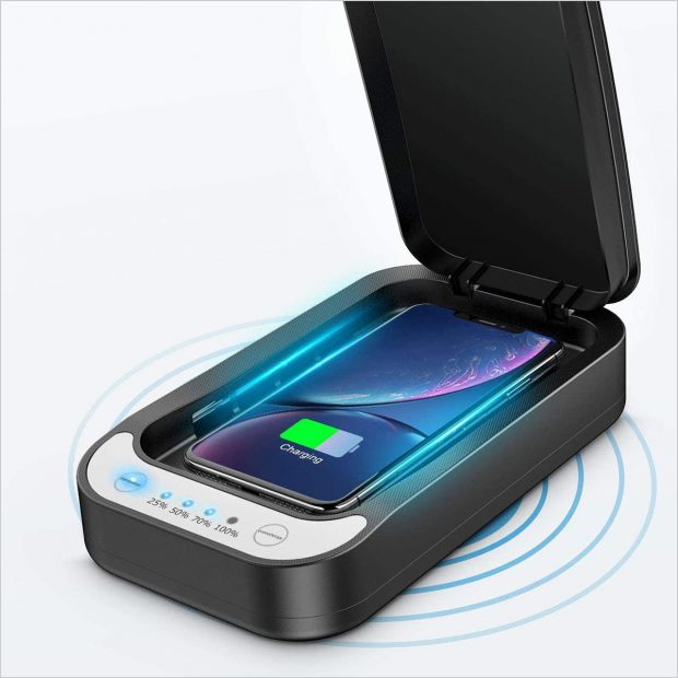 20 Best Portable UV Phone Sanitizers + Wireless Charging 2020 - Designbolts