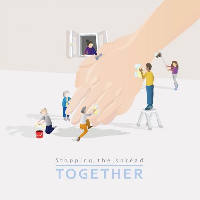 Spread Positivity Through Art & Design During COVID Pandemic Crisis ...