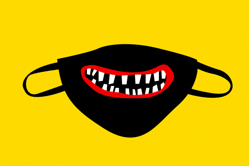 10 Free DIY Halloween Easy Scary Face Mask Designs & Ideas 2020 ...