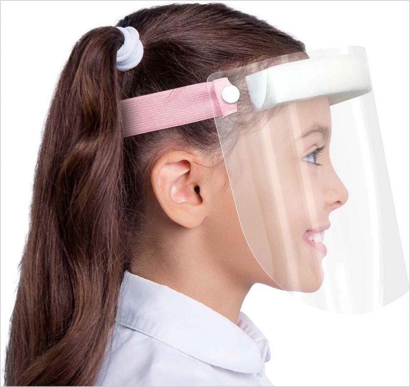 30+ Best Coronavirus Face Shield Visor Masks for Young Kids & Children ...