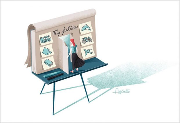 22 Creative Editorial Illustrations for Psychologies - Designbolts