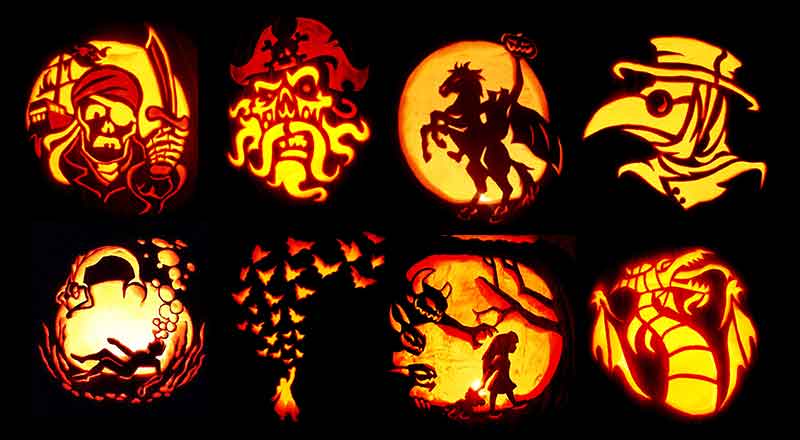 100+ Halloween Advanced Pumpkin Carving Ideas 2020 for Adults & Professionals - Designbolts