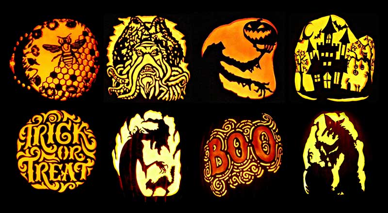 70+ Advanced Challenging Halloween Pumpkin Carving Ideas 2020 for ...