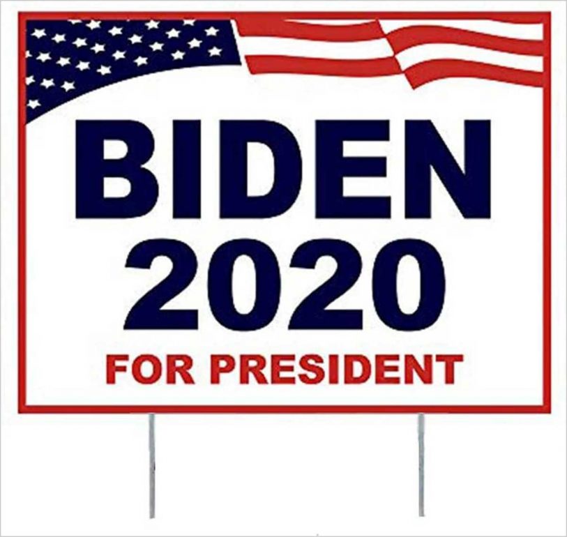 Buy the Best 20 Yard Signs & Flags for Biden President 2020 - Designbolts