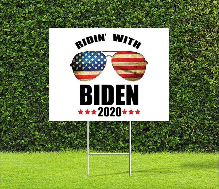 Buy the Best 20 Yard Signs & Flags for Biden President 2020 - Designbolts