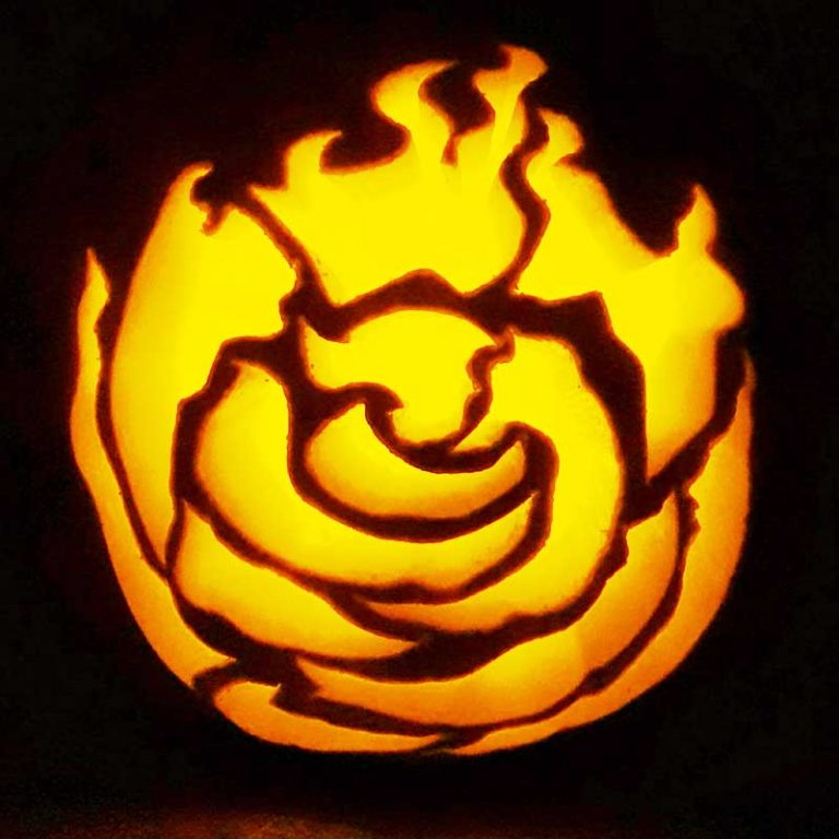 25+ Beautiful Floral Pumpkin Carving Ideas 2020 | Designbolts