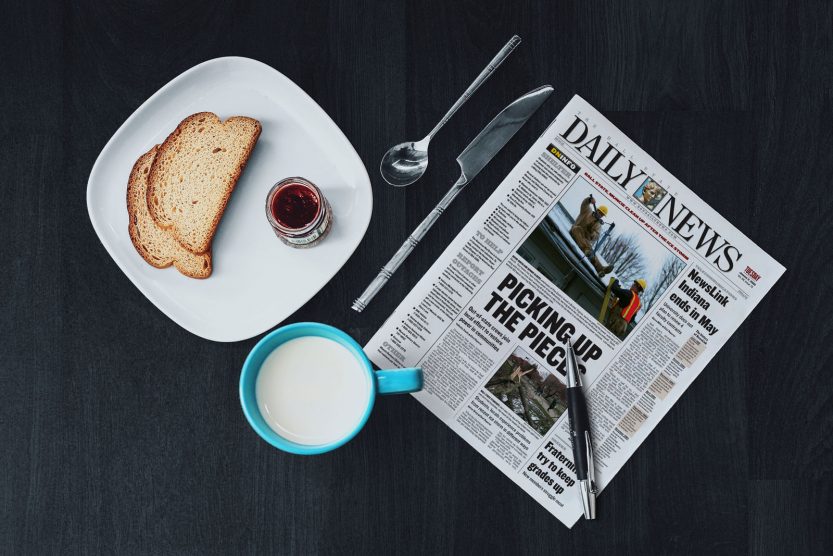 Free Newspaper Mockup PSD - Designbolts