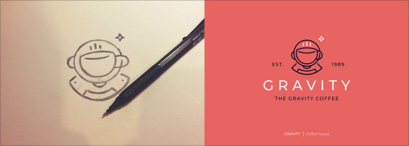 Sketch To Logo Process | 20 Cool Logo Designs For Inspiration - Designbolts