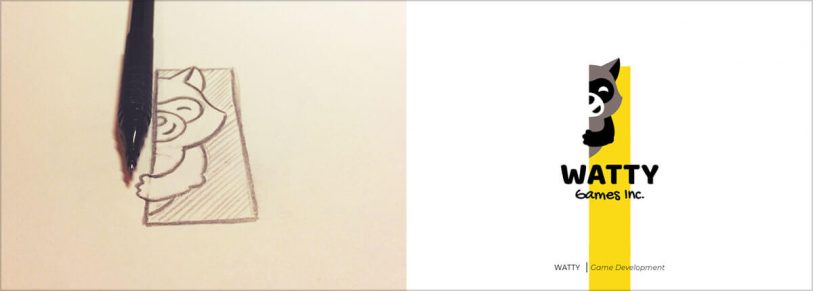 Sketch To Logo Process | 20 Cool Logo Designs For Inspiration - Designbolts