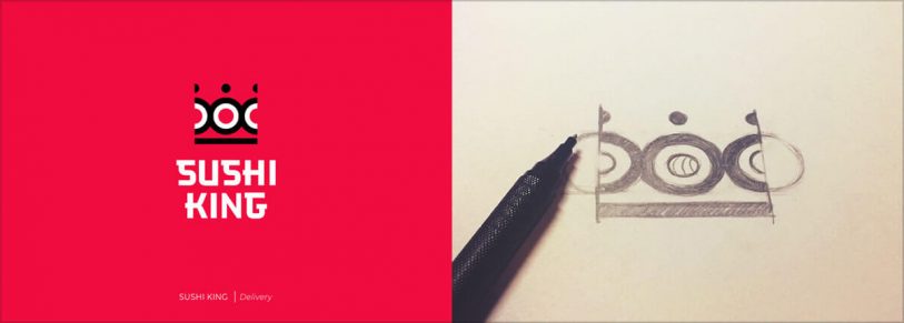 Sketch To Logo Process | 20 Cool Logo Designs For Inspiration - Designbolts