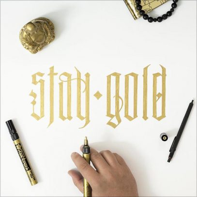 45+ Awesome Lettering & Typography Designs for Inspiration - Designbolts