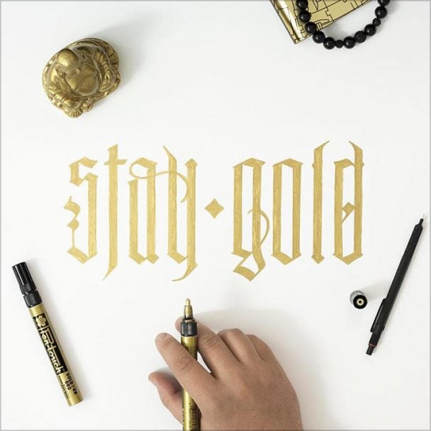 45+ Awesome Lettering & Typography Designs for Inspiration - Designbolts