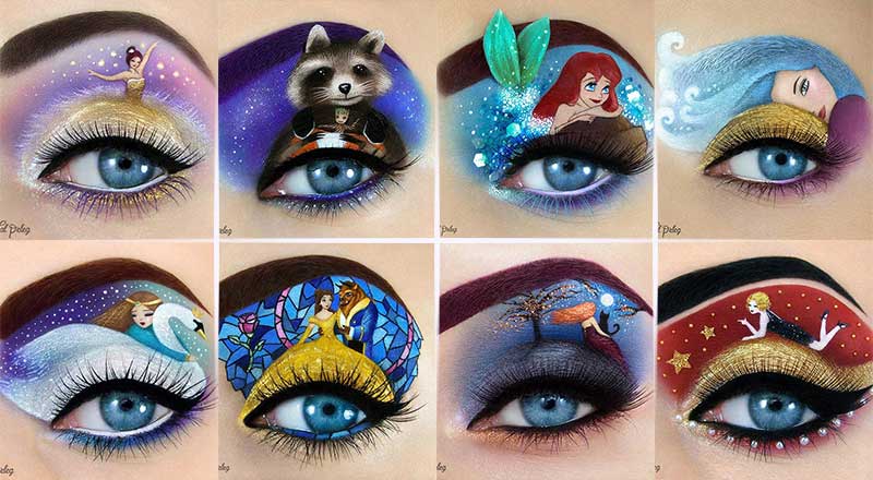 100+ Stunning Eye Make-up Art Creations - Designbolts