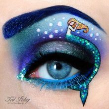 100+ Stunning Eye Make-up Art Creations - Designbolts