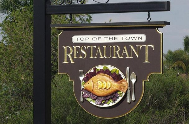 30+ Cool & Creative Outdoor Sign Board Design Ideas - Designbolts