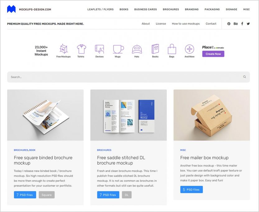 21 Best Free Amazing Mockup Websites for Designers in 2021 - Designbolts